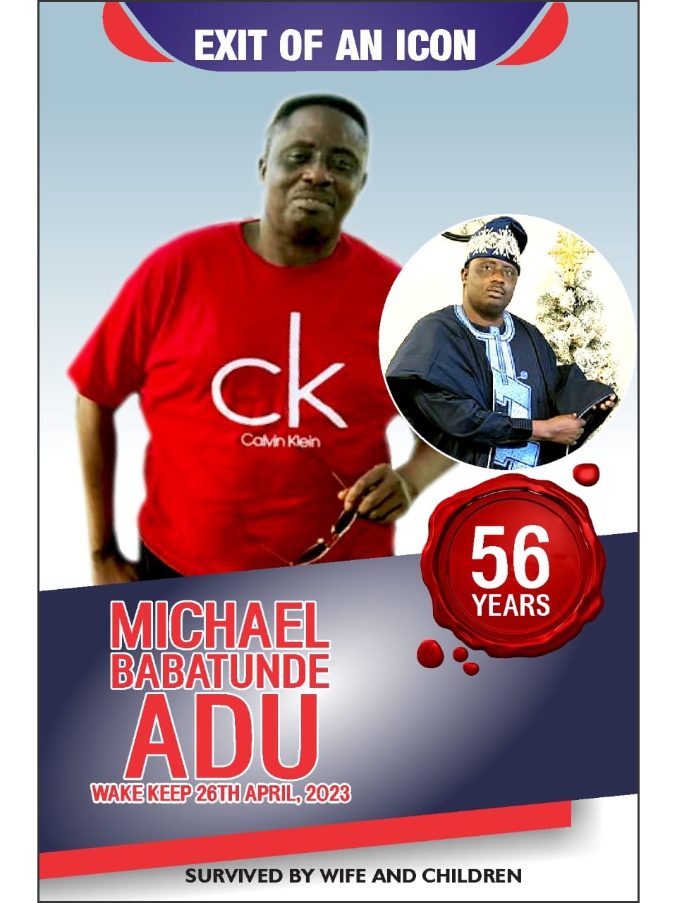 Michael Babatunde Adu | Beresford Funeral Home